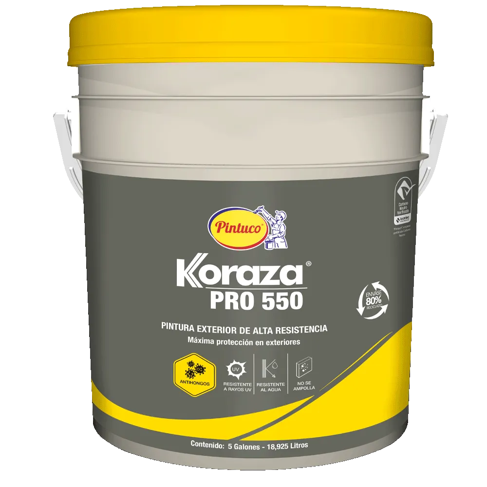 Pintura Koraza Pro 550 | Pintuco